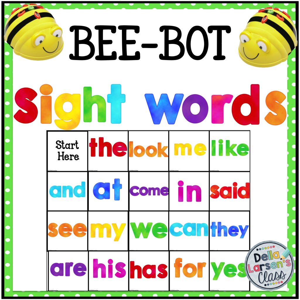 Bee Bot Mat Teaching Sight Words – Della Larsen's Class