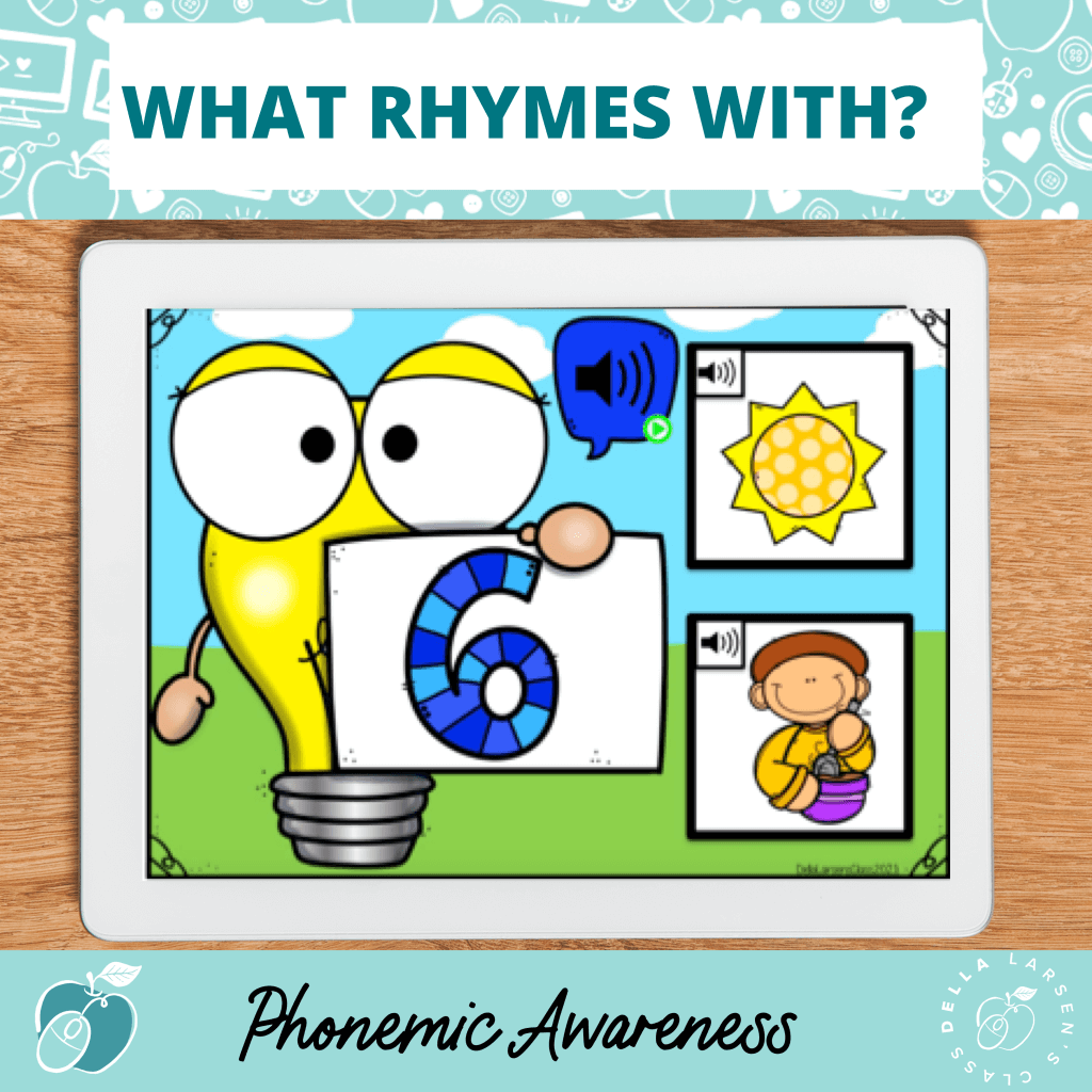 6 Types of Rhyming Activities to Increase Phonemic Awareness – Della ...